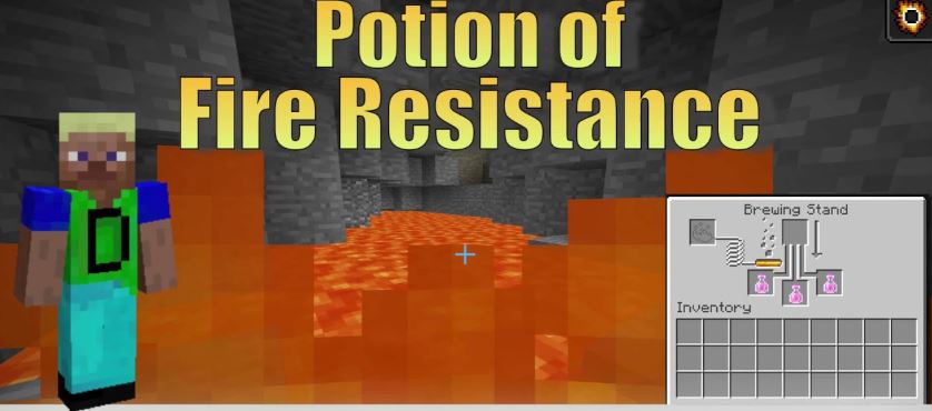 Fire Resistance Potion Minecraft: Potion for Survival